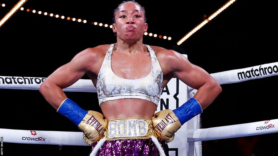 Alycia Baumgardner: Matchroom says super-featherweight champion has ...