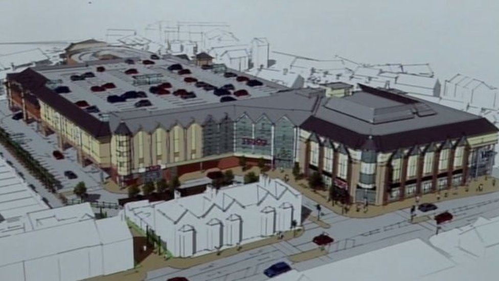 £40m retail revamp in Aberystwyth will 'revive town' - BBC News