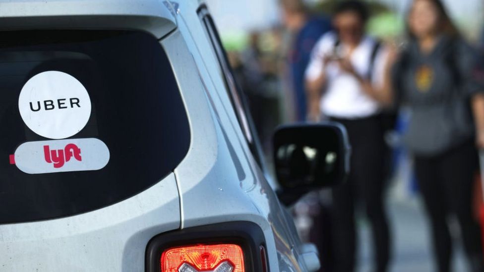 US court rules Uber and Lyft workers are contractors - BBC News