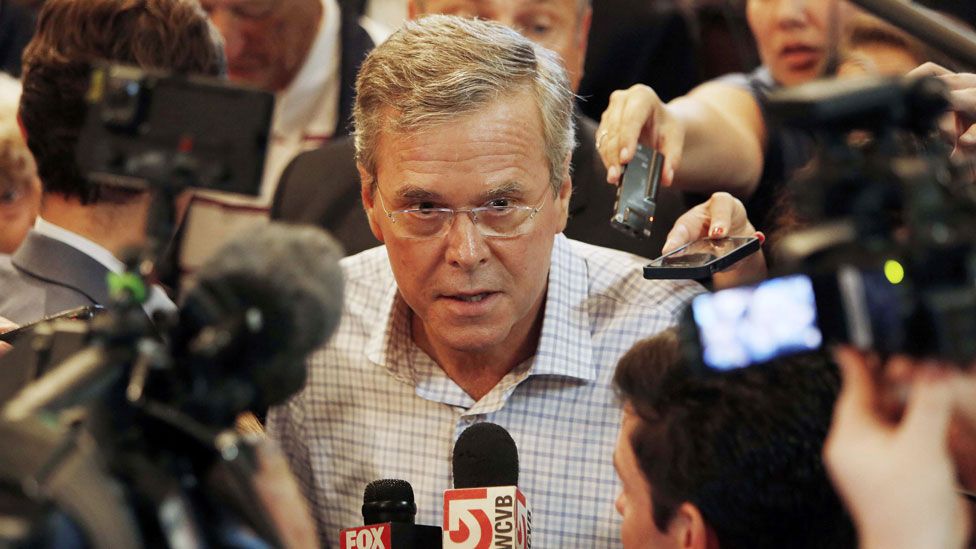 Jeb Bush: I misspoke about women's health funding - BBC News