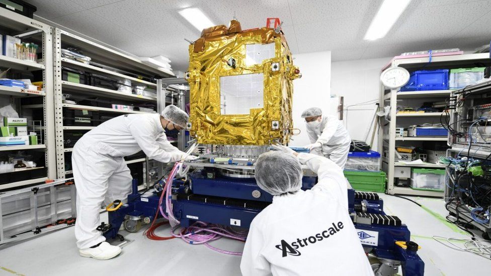 Space Junk: New technology could use a giant litter picker in space ...