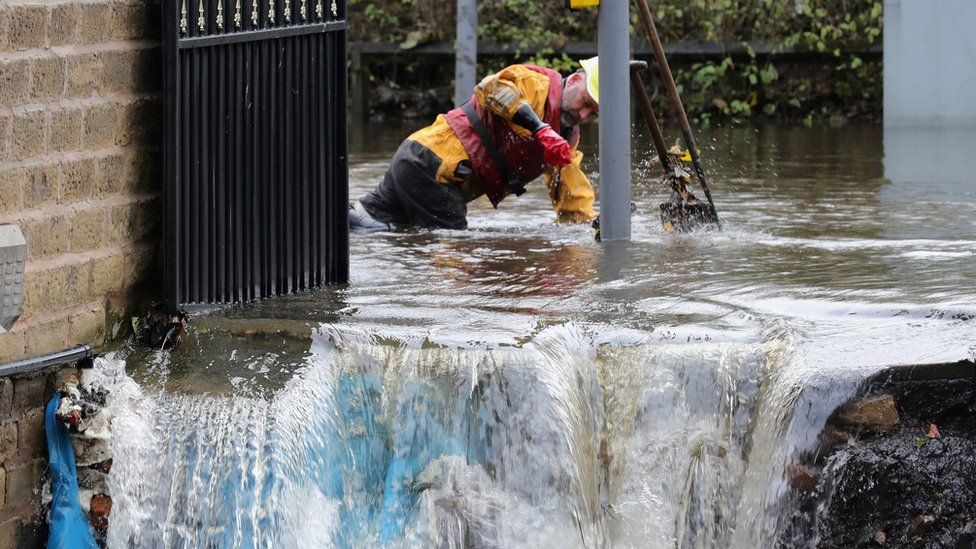 Storm Angus: In pictures - BBC Newsround