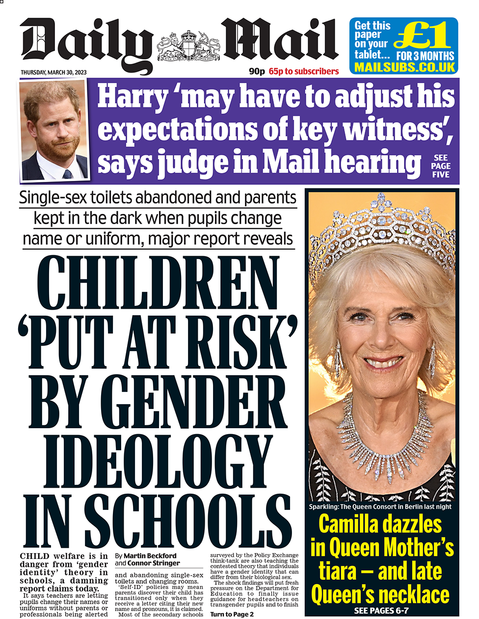 'Ta-ra Paul' and 'gender ideology in schools' - BBC News