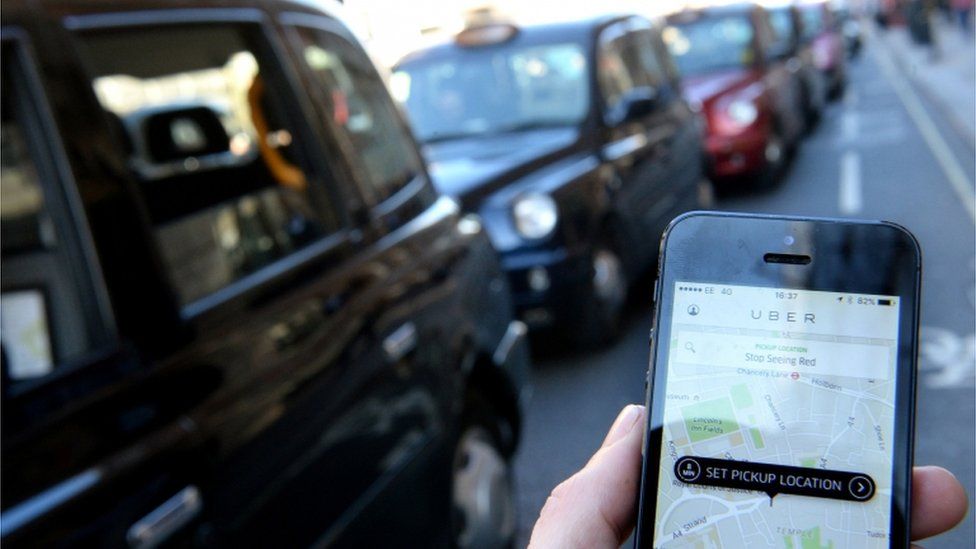 Controversial Uber taxi app to launch in Edinburgh - BBC News