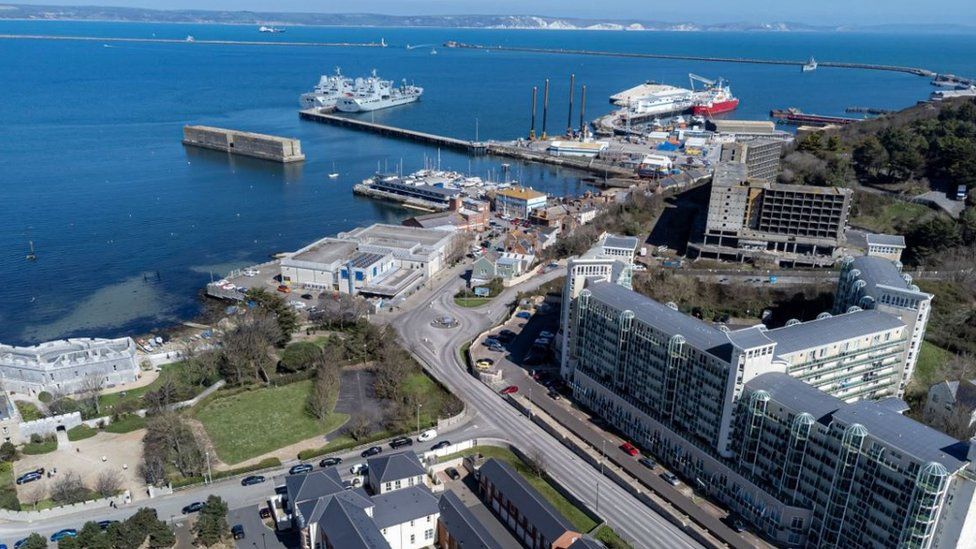 Bibby Stockholm: Asylum seeker barge docks in Portland as migration ...