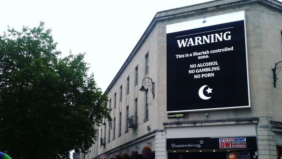 Hacked Cardiff billboard: 'Security features may not have been used ...