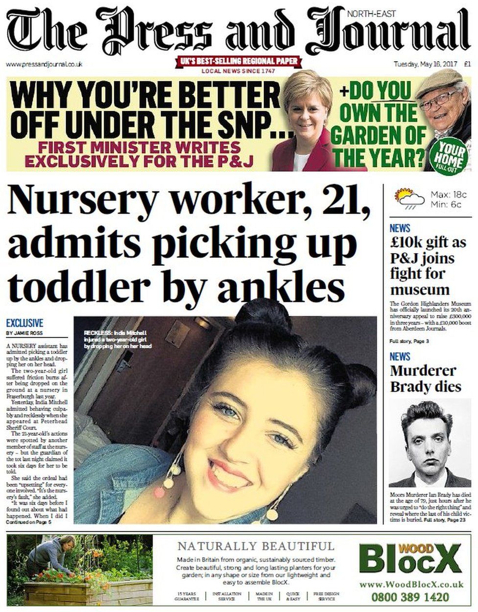 Scotland's papers: Brady dead and Corbyn's 'pitch for power' - BBC News