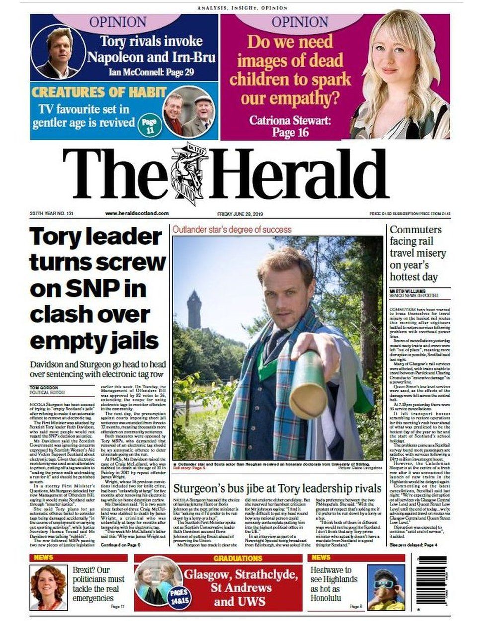 Scotland's papers: Dounreay alert and Leigh Griffiths' depression - BBC ...