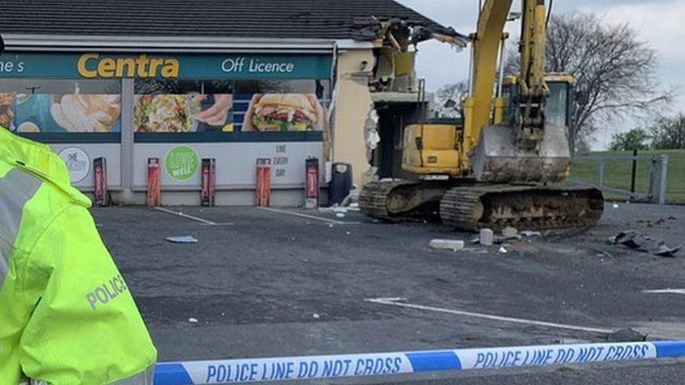 Cash machine thefts: ATM stolen from Bushmills found - BBC News