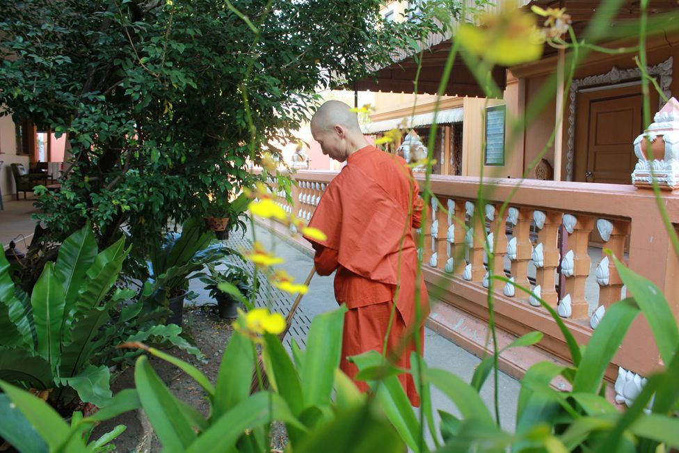How an alcoholic monk founded her own monastery - BBC News