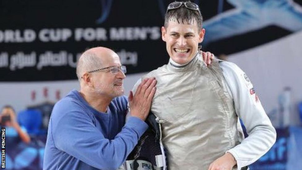 Richard Kruse: British fencer wins gold at Cairo World Cup - BBC Sport