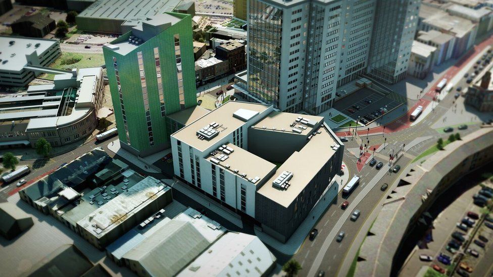 'The amazing change' behind Swansea's High Street - BBC News