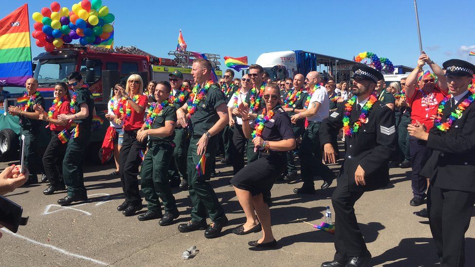 Brighton Pride 'more important than ever' - BBC News