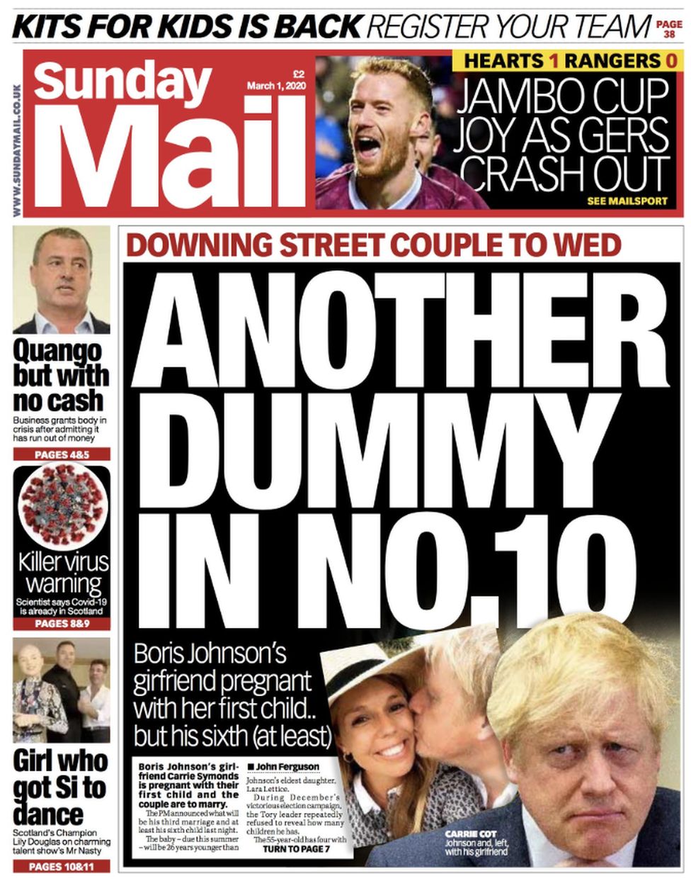 Scotland's papers: 'Pram Minister' and Holyrood heavyweight battle ...