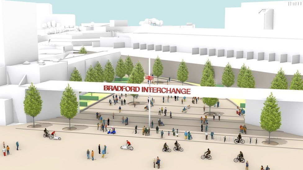 Bradford Interchange work 'to create world-class gateway' to city - BBC ...