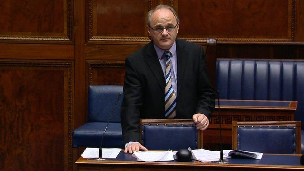 Barry McElduff: Sinn Féin MLA to pay £900 bill for rule-breaking - BBC News