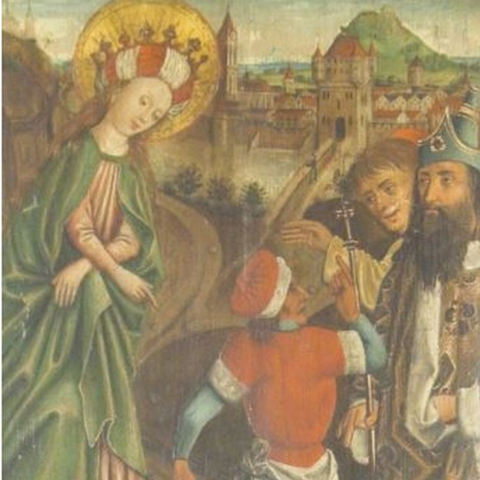 Student Anna Rhodes uncovers painting's real identity - BBC News