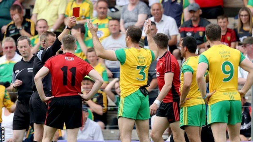 Ulster SFC: Donegal full-back Neil McGee suspended for final - BBC Sport