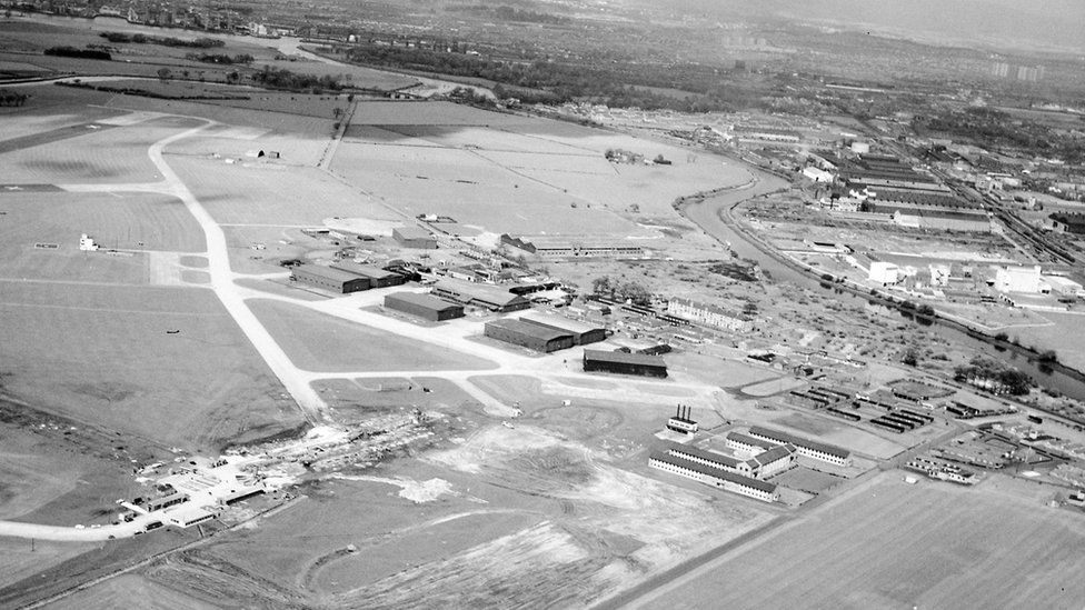 Glasgow Airport celebrating 50 years still flying high - BBC News