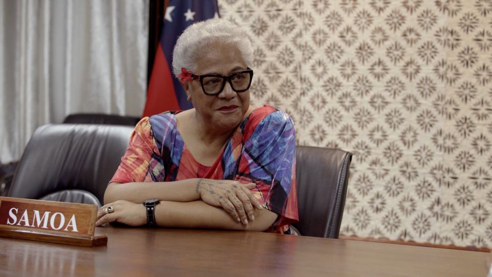 The ‘gals’ behind Samoa’s first woman PM - BBC News