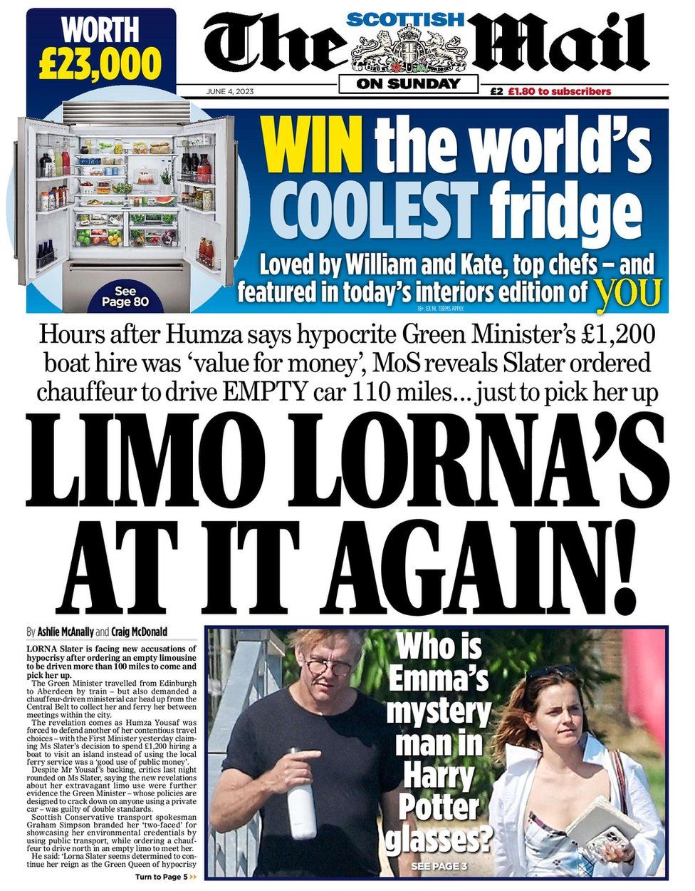 Scotland's papers: 'Hand over Covid texts' and Celtic win the treble ...