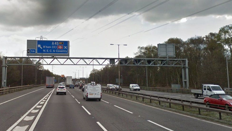 M42 Solihull junction works costing £282m announced - BBC News