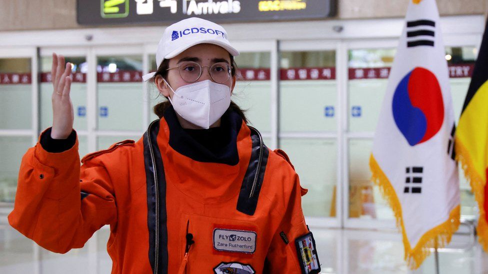 Zara Rutherford: Teen pilot lands in Asia on historic solo world flight ...