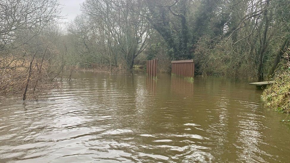 Flooding: Rain warning extended in Antrim and Down - BBC News