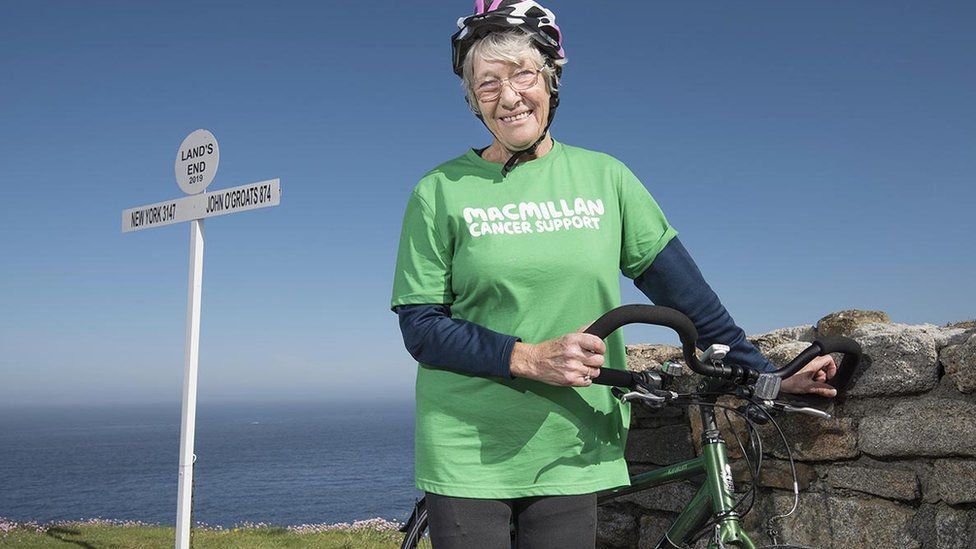 Galloway grandmother Mavis Paterson starts 960-mile cycle challenge ...
