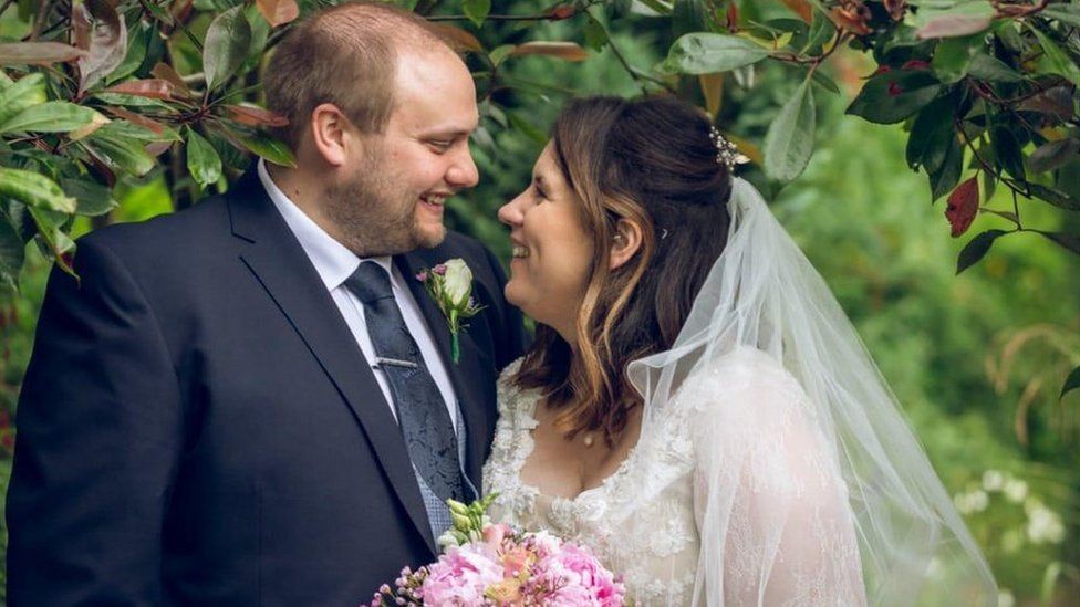 Coronavirus: Brother and sister hold outdoor weddings on same day - BBC ...