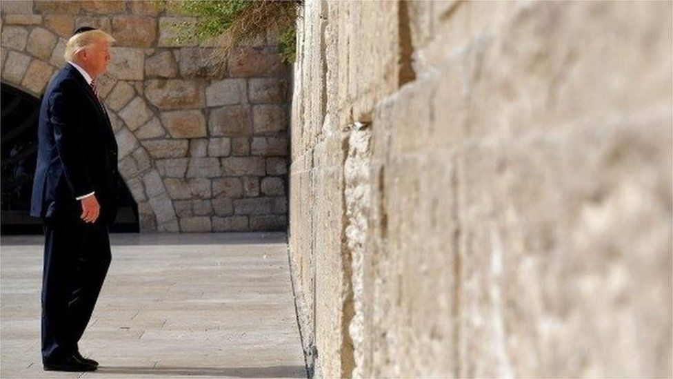 Jerusalem: Trump recognition 'kiss of death' for peace - BBC News