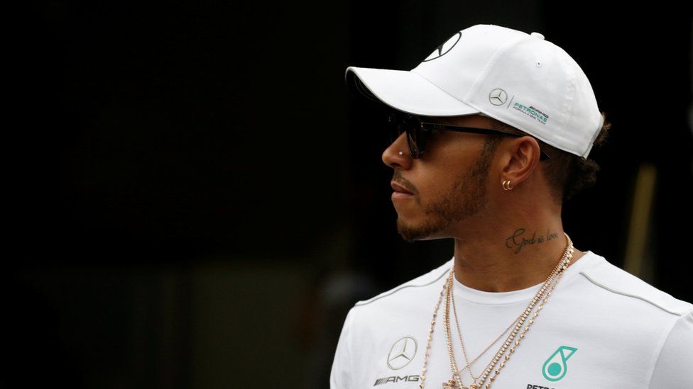Lewis Hamilton writes Princess Diana poem tribute - BBC News