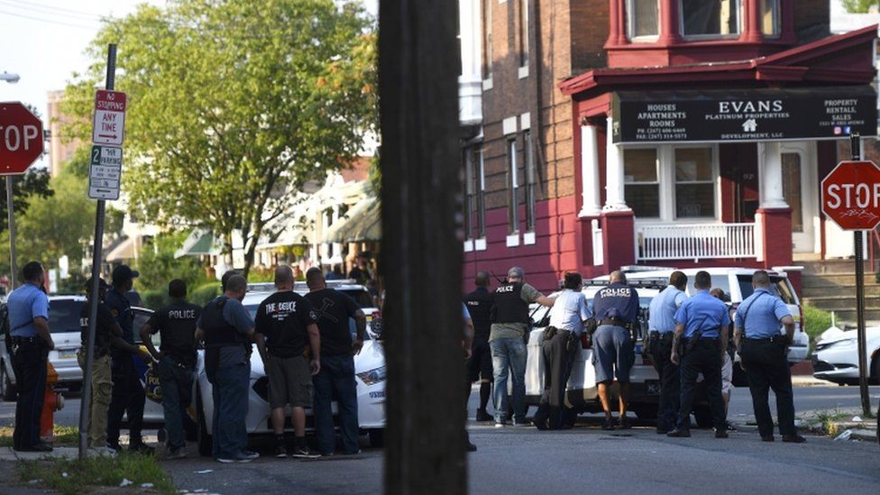 Philadelphia shooting: Gunman who injured six surrenders after stand ...