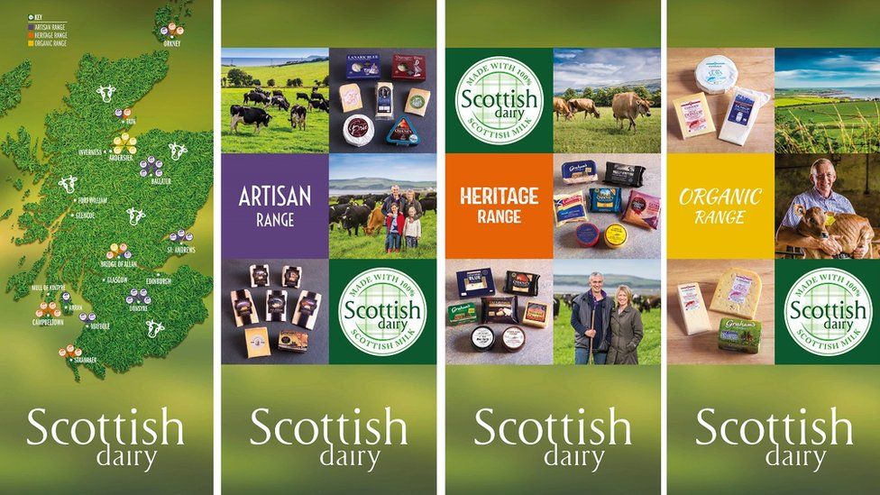 New Scottish cheeses launched in US - BBC News