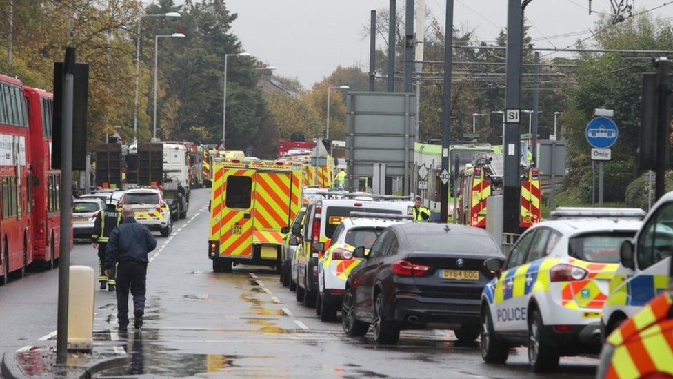 Croydon tram: Seven dead and 50 injured after derailment - BBC News