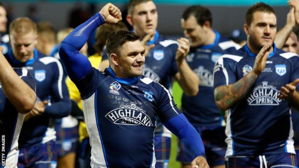 Rugby League World Cup: Danny Brough one of three Scotland players ...