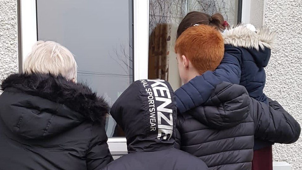 Coronavirus: Care home window visits bringing 'tears and loneliness ...