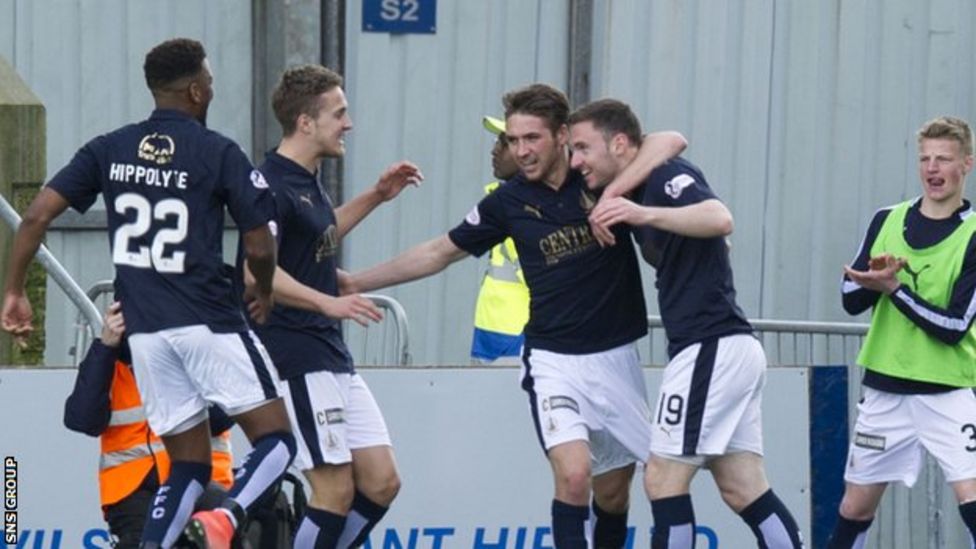 Falkirk: Second place is huge benefit for play-off, says Houston - BBC ...