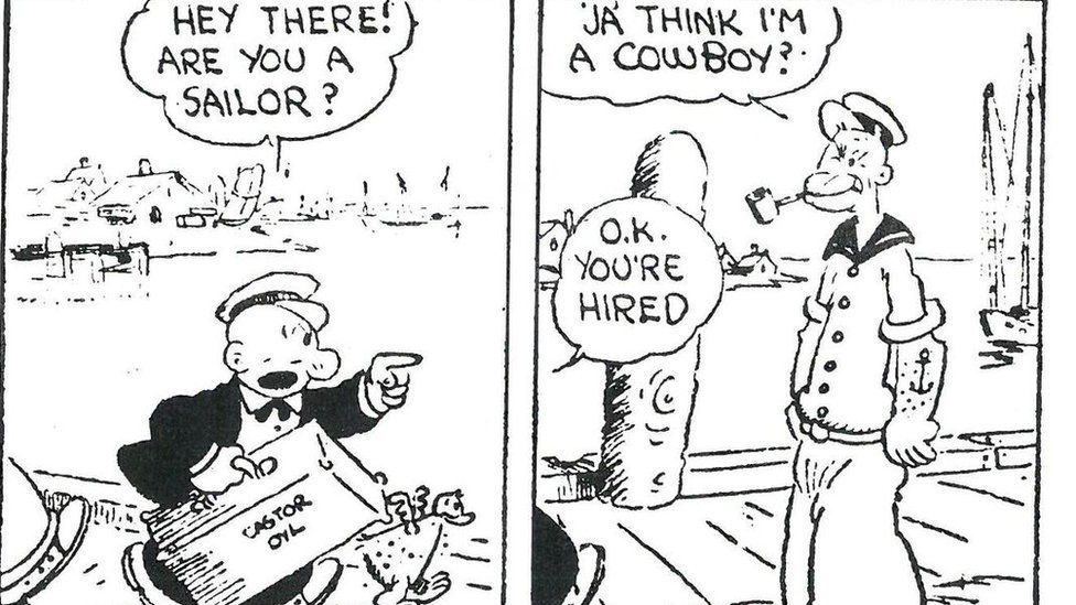 Popeye: How has he changed in 90 years? - BBC Newsround