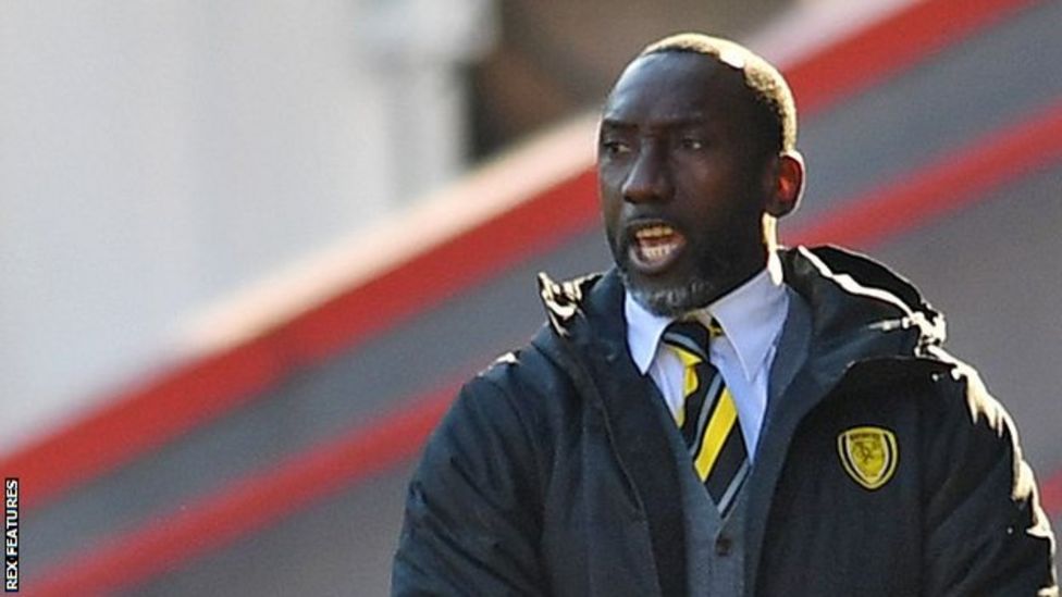 Jimmy Floyd Hasselbaink: Manager stays with Burton Albion after ...