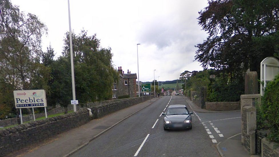 Boy, 5, badly hurt in Peebles road accident - BBC News