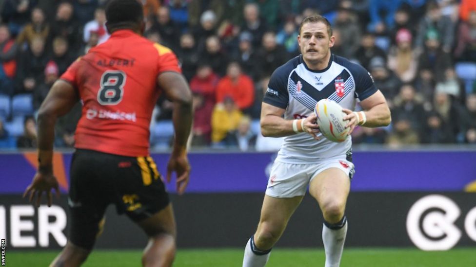 England v Tonga: Tom Burgess on 'massive honour' of decade playing for ...