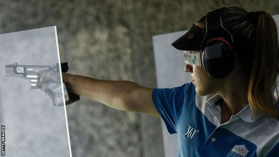 Rio Olympics 2016: Greece's Anna Korakaki wins women's 25m pistol final ...