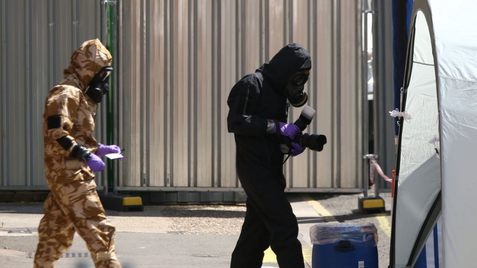 Salisbury Novichok attack link to Russia made using Google - BBC News