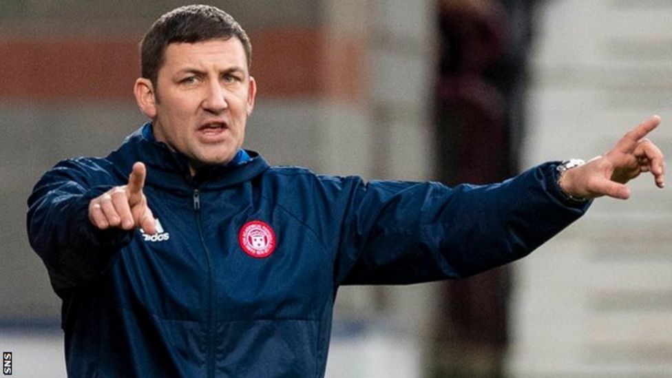 Martin Canning: Hamilton Academical part with manager - BBC Sport