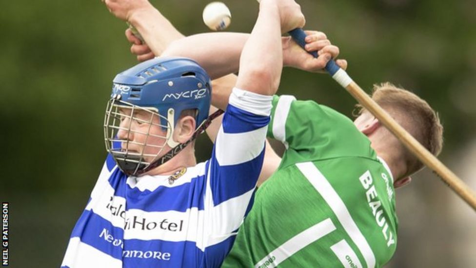 Shinty resumes after 15-month shutdown - BBC Sport