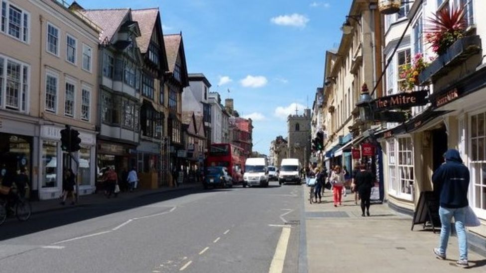 Oxford city centre zero emissions zone study launched - BBC News
