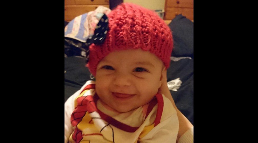 Baby Hayley Davidson dies after Buckhaven flat incident - BBC News