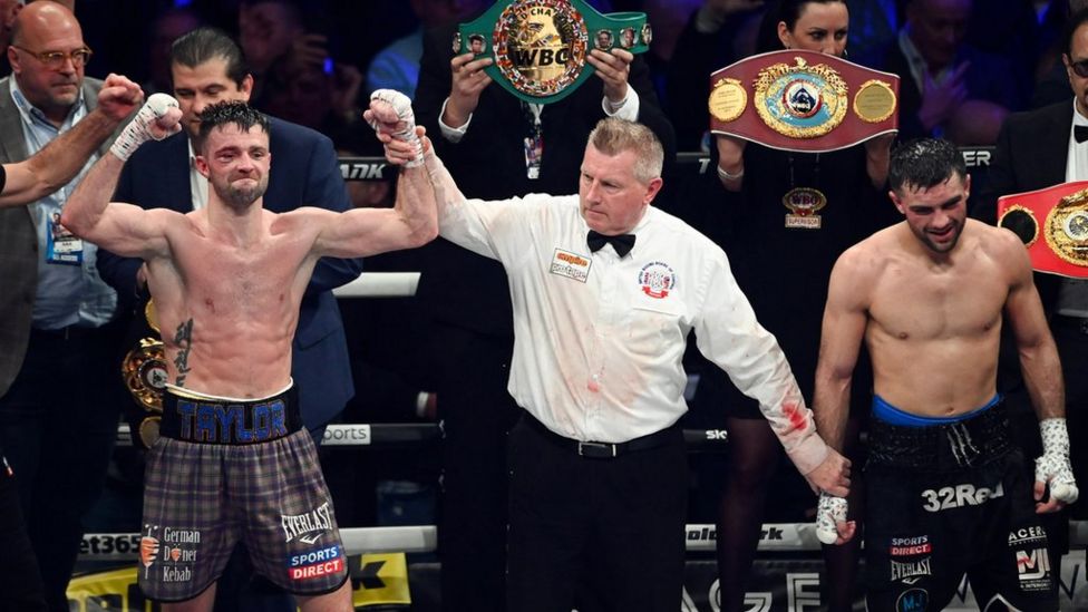 Josh Taylor: WBO orders title defence against Teofimo Lopez - BBC Sport