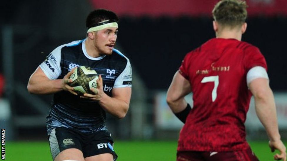 Ospreys sign flanker Roots and prop Lay ahead of Challenge Cup - BBC Sport